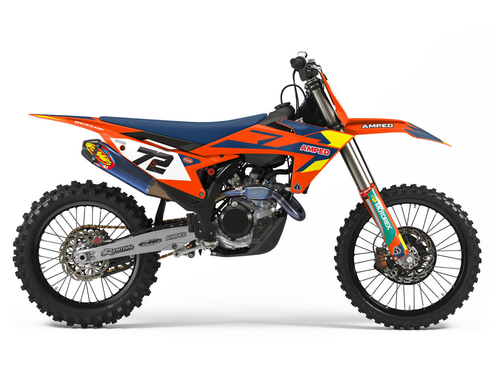 Factory KTM SXF Graphics - ON- Motocross & Enduro Graphics Amped
