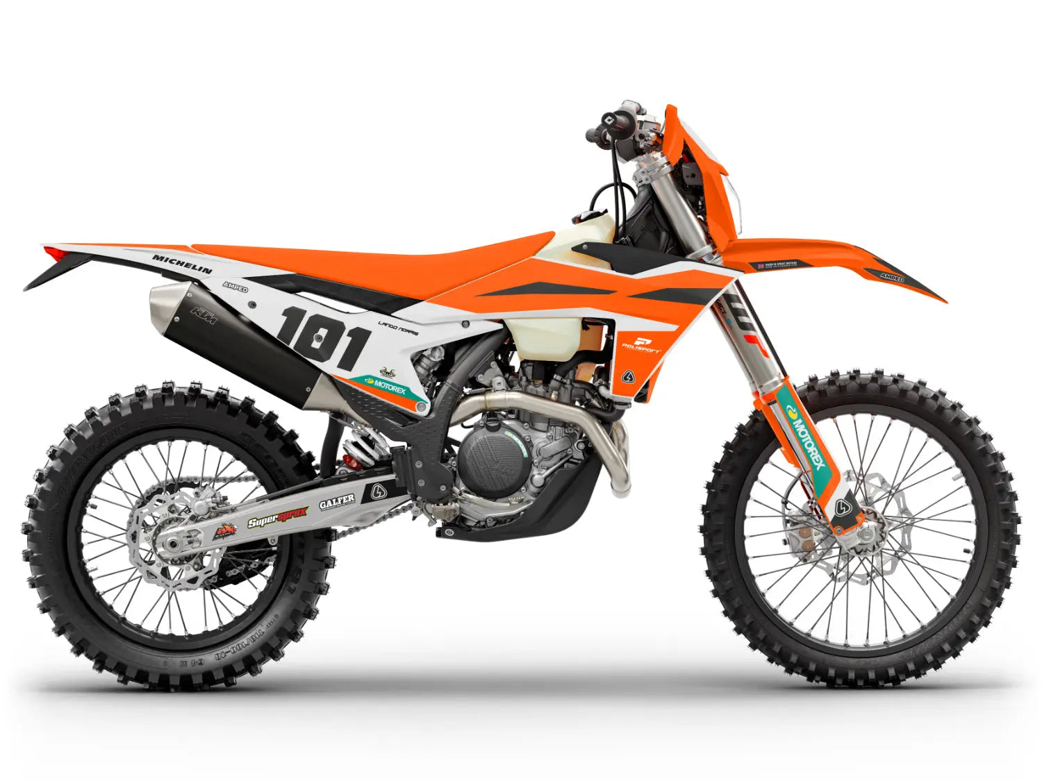 Works KTM Graphics - OWB - Motocross & Enduro Graphics Amped