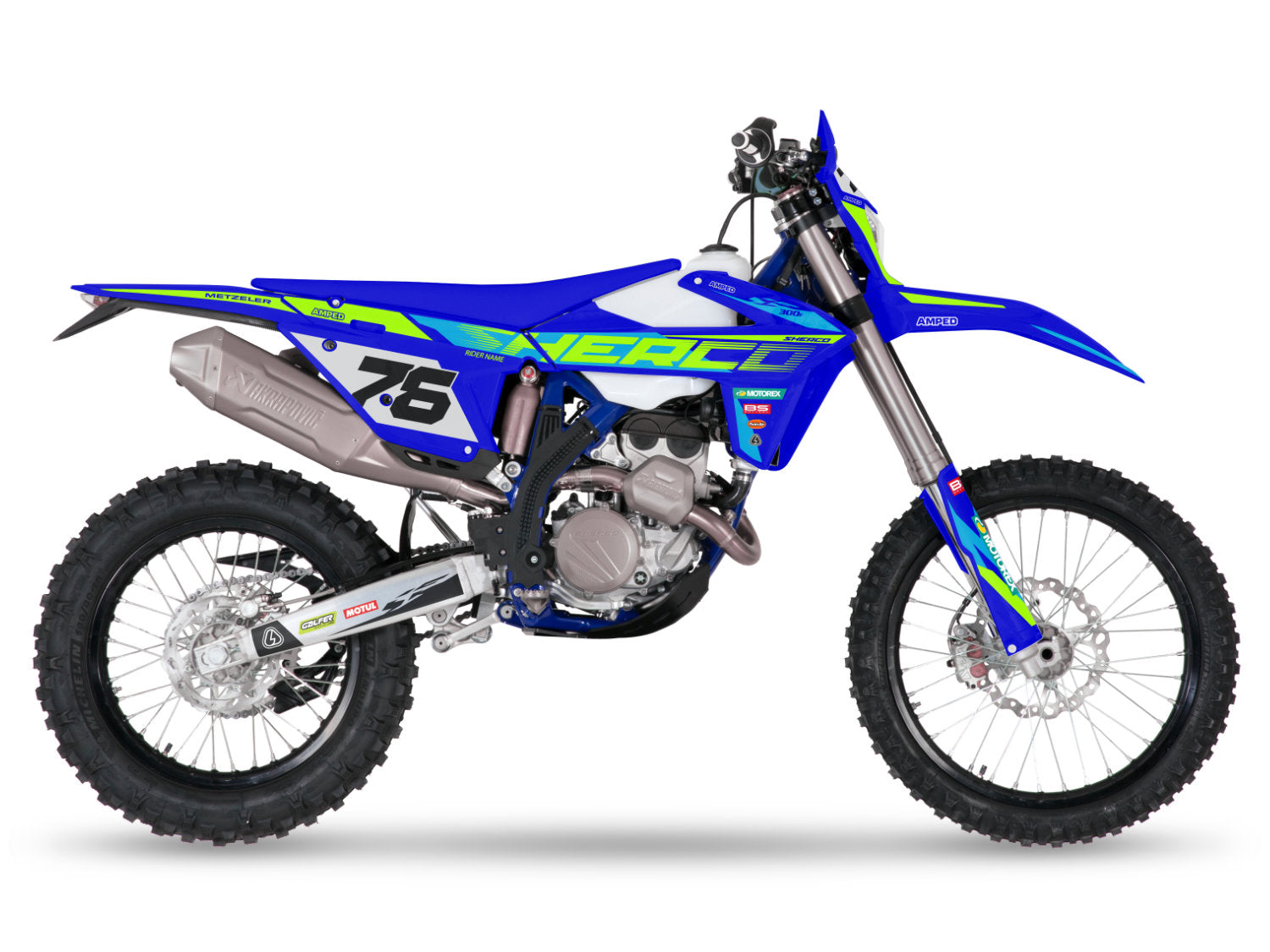 Stock Sherco SE Graphics - B - Motocross & Enduro Graphics Amped