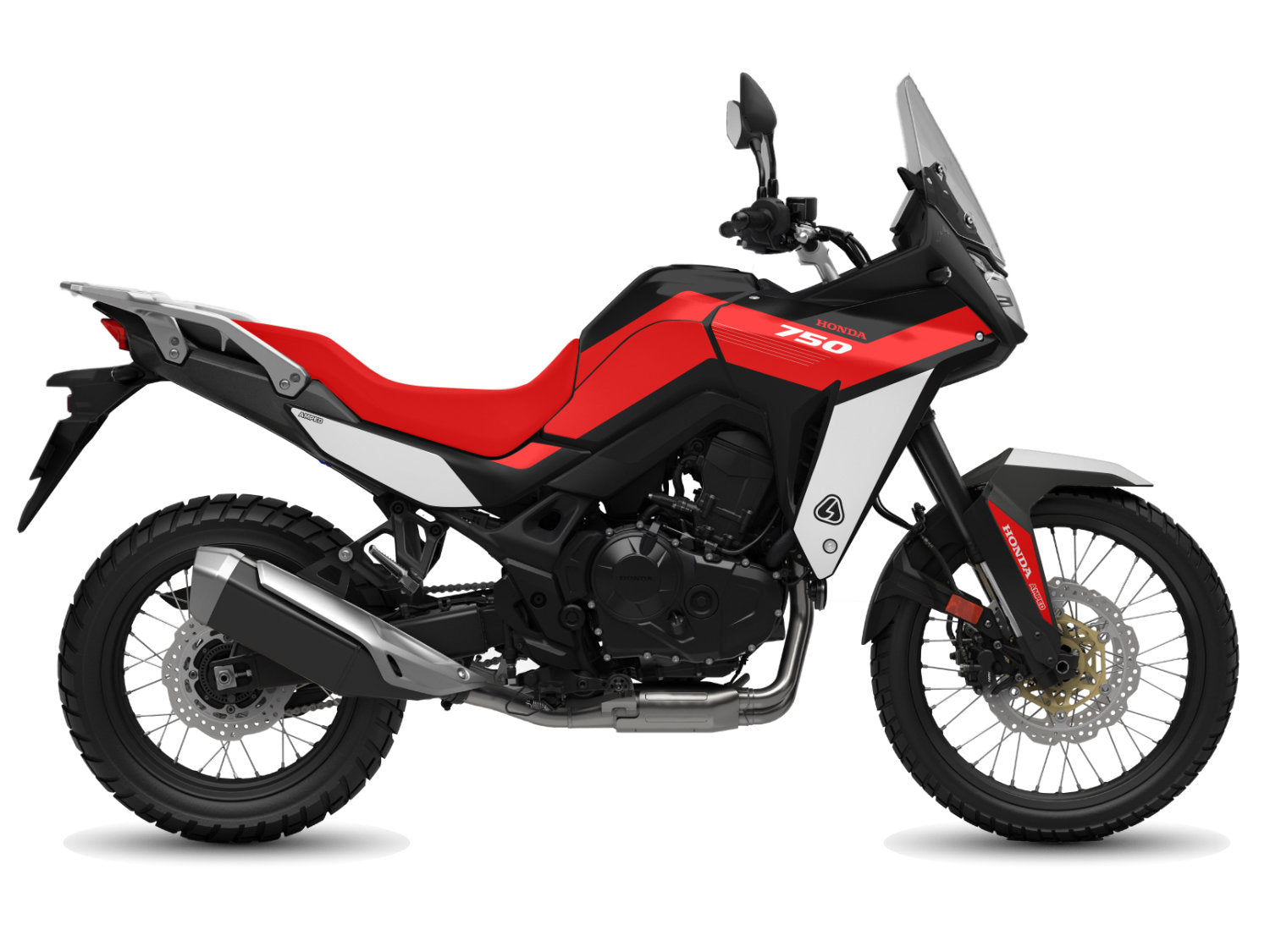 Factory Honda Transalp 750XL Graphics - BR - Adventure Bike Graphics Amped